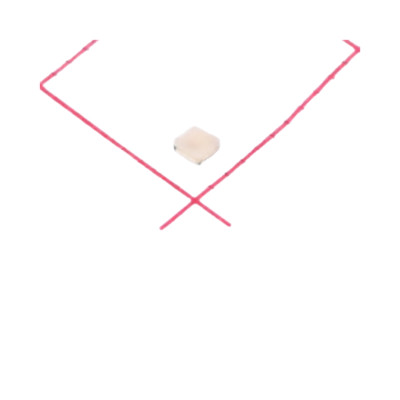 Amicc A-SI2020R6AGHB1C-C01-2T Discrete LED Indicator Chip