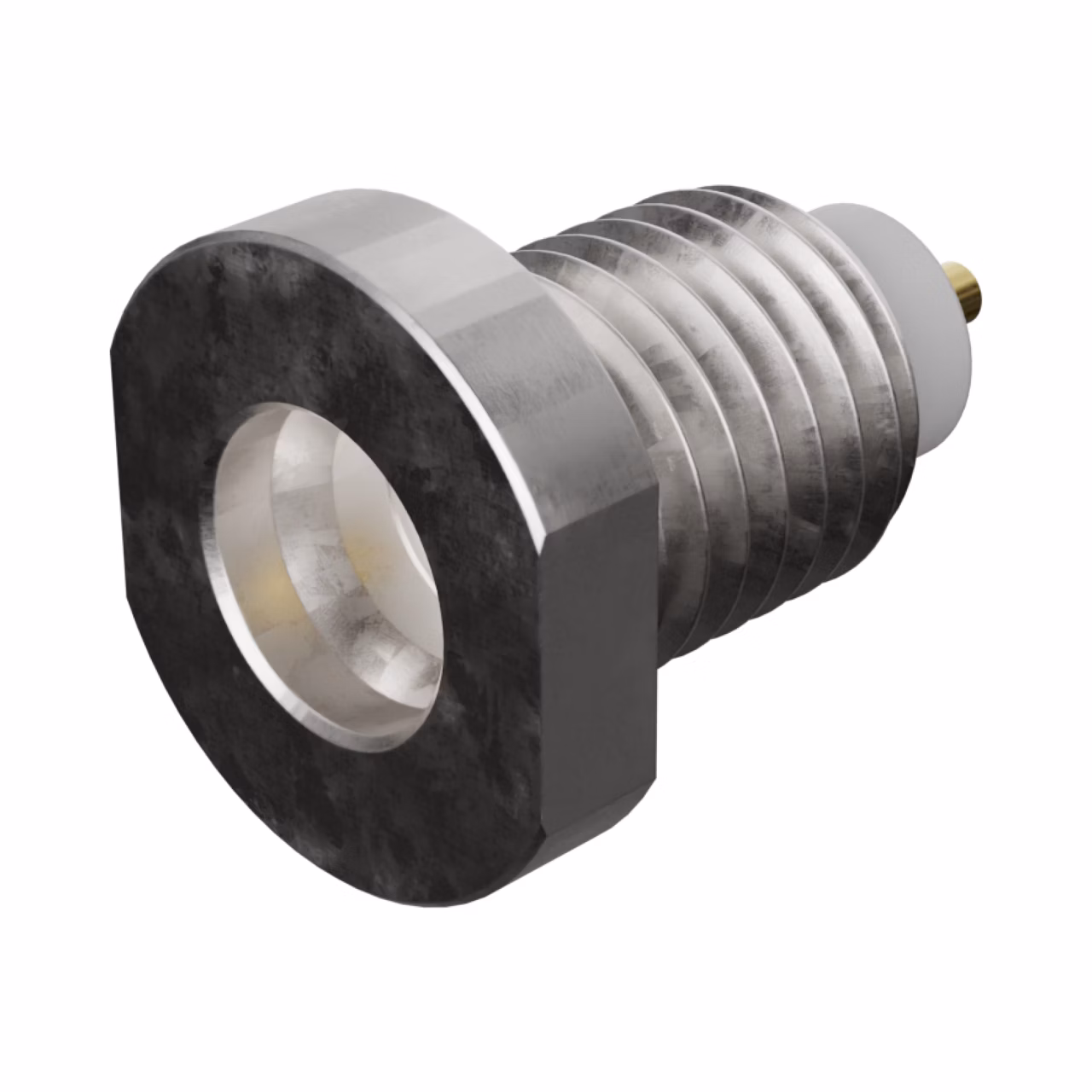 SMP-MAX Plug, Straight, Detent, Panel Mount, Thread-in Body, Tri-Metal Plating, One Piece Per Bag, 50 Ohms for sale