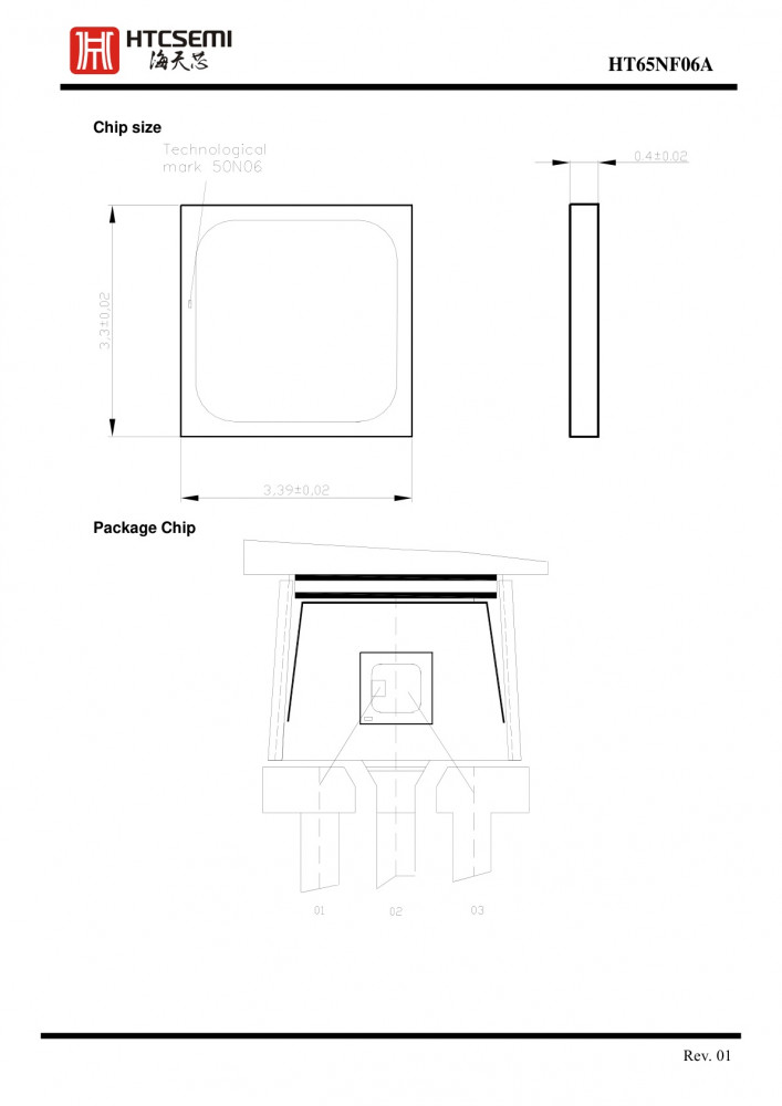 HT65NF06ATZ datasheet page 4