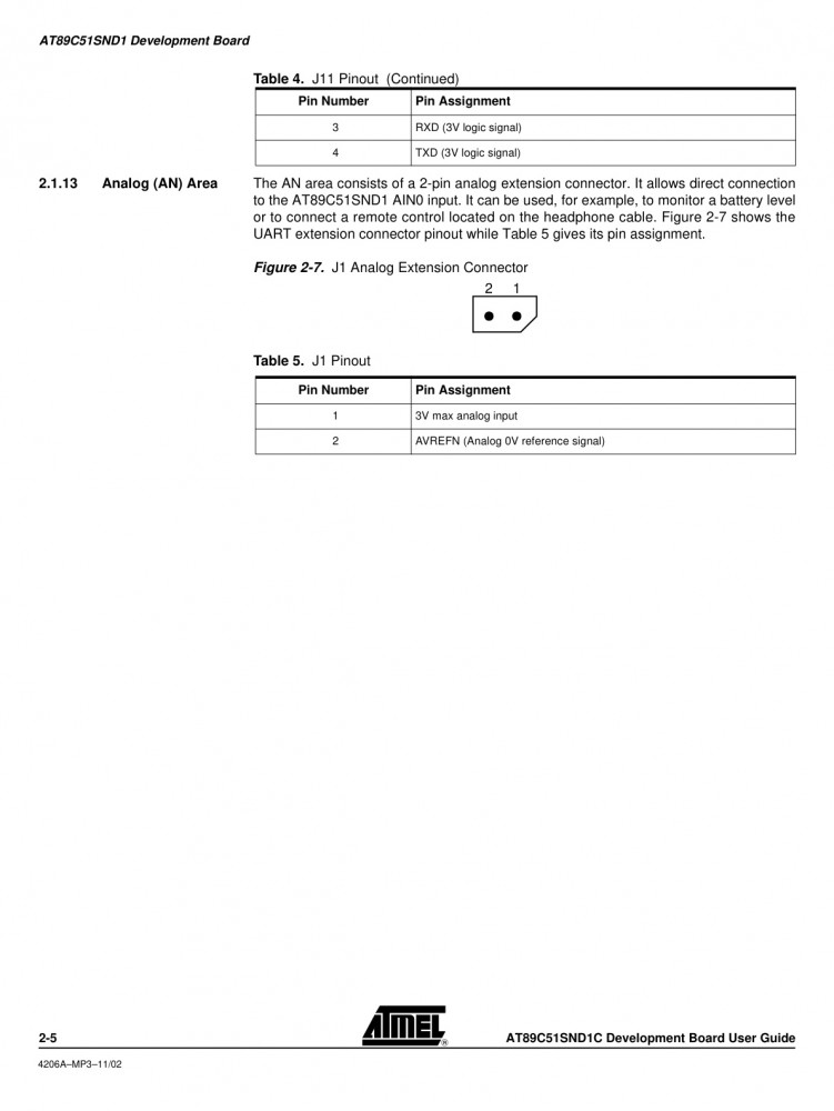 AT89DVK-04 documentation page 9