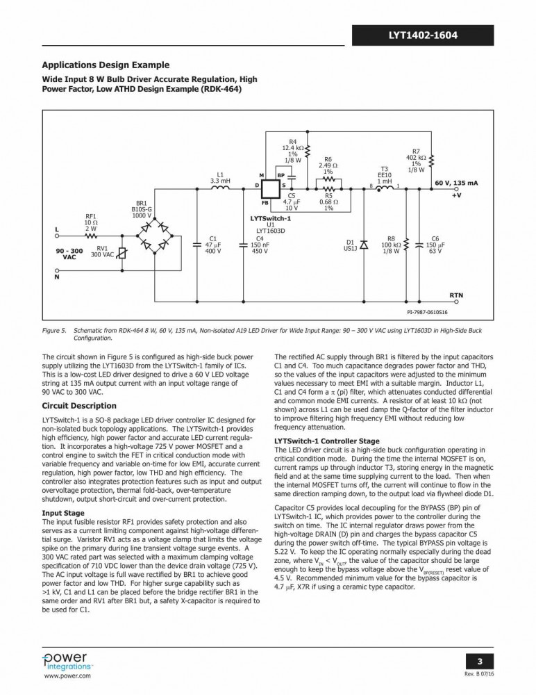 LYT1603D-TL datasheet page 3