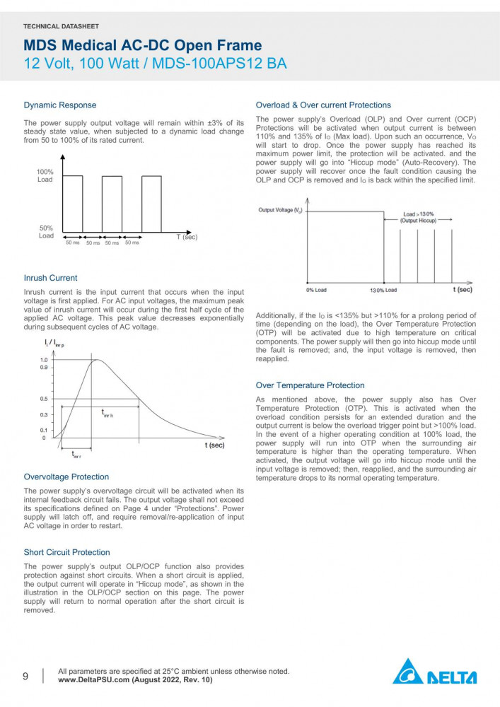 MDS-100APS12 BA datasheet page 9