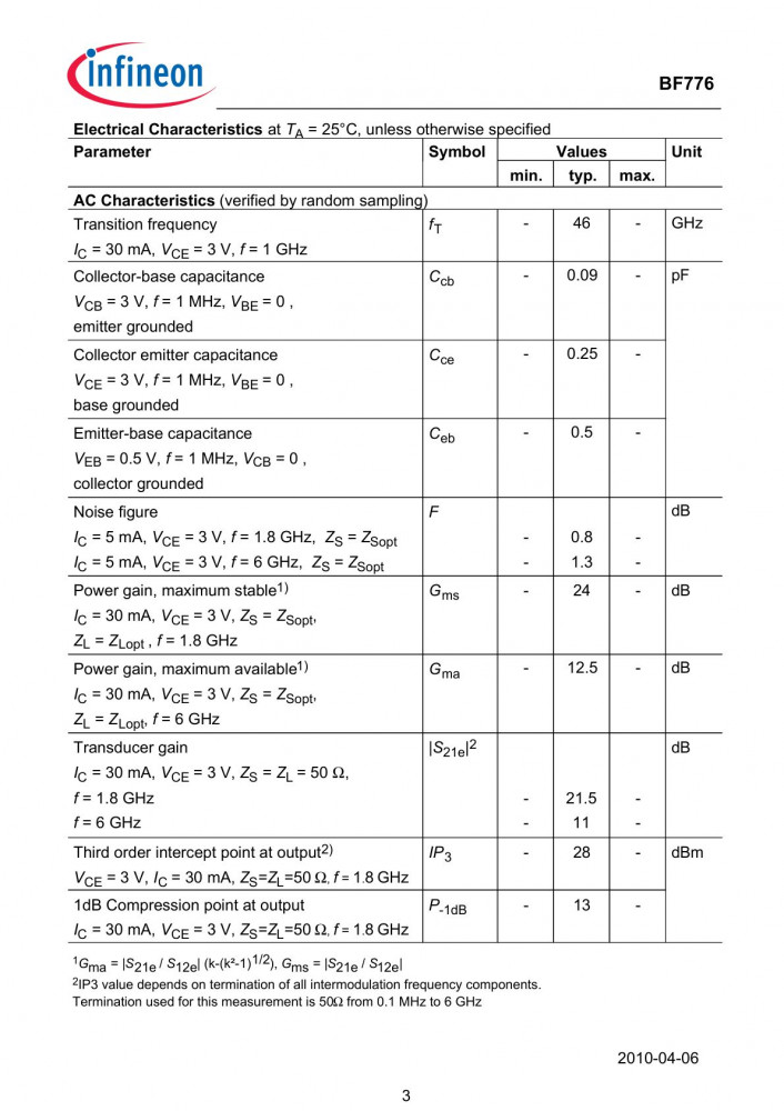 BF776 technical document page 3
