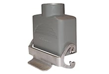 STD - Standard Enclosure , Die-cast Aluminum, S-8100 Series, without External Mounting Flanges, 165 x 70 x 45mm Outside Dimensions, Black RAL 9005