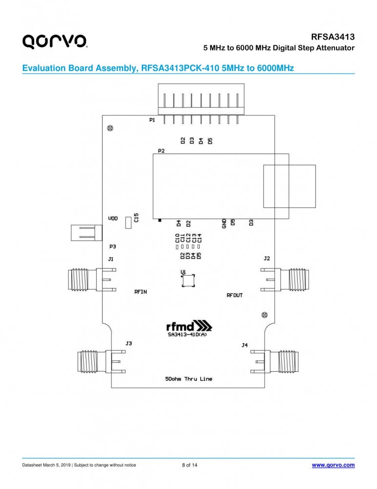 RFSA3413TR7 datasheet page 8