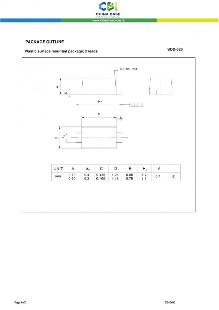 1SS355WT datasheet page 3
