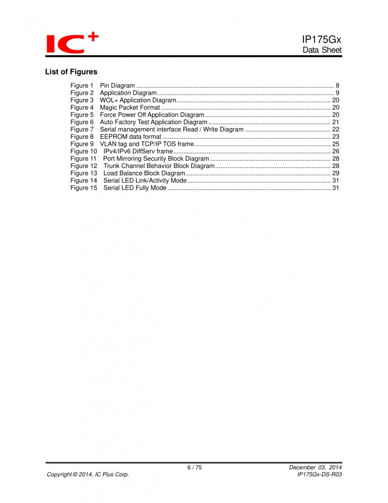 IP175G datasheet page 6