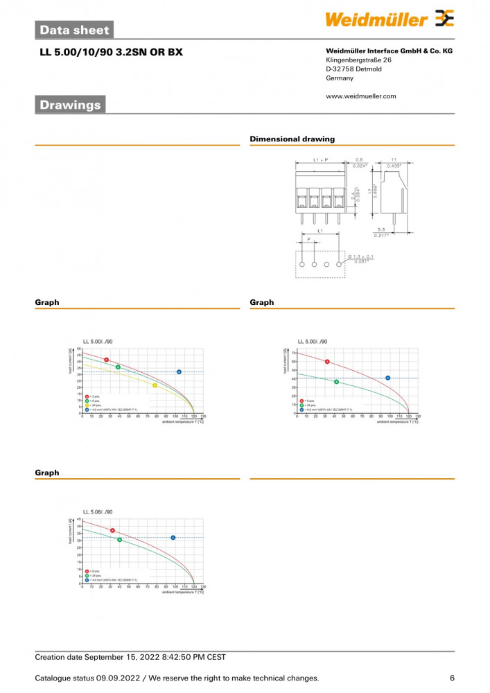 WEIDMULLER 1001780000 datasheet page 6