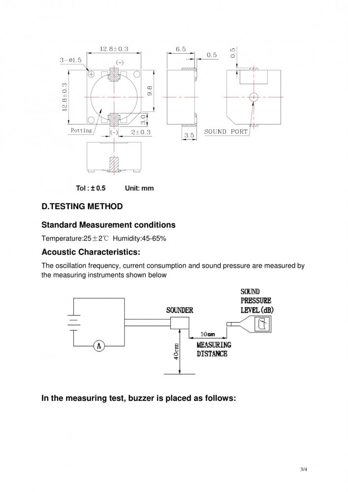 GSC128065YB-16R2400 specification page 3
