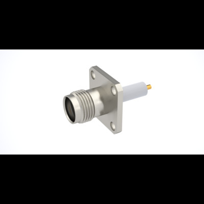 TNC 18 / SQUARE FLANGE JACK RECEPTACLE WITH CYLINDRICAL CONTACT for sale