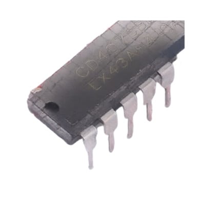 lingxingic CD4077BE(LX) Quad 2-Input EXCLUSIVE-NOR Gate Chip for Gates and Inverters