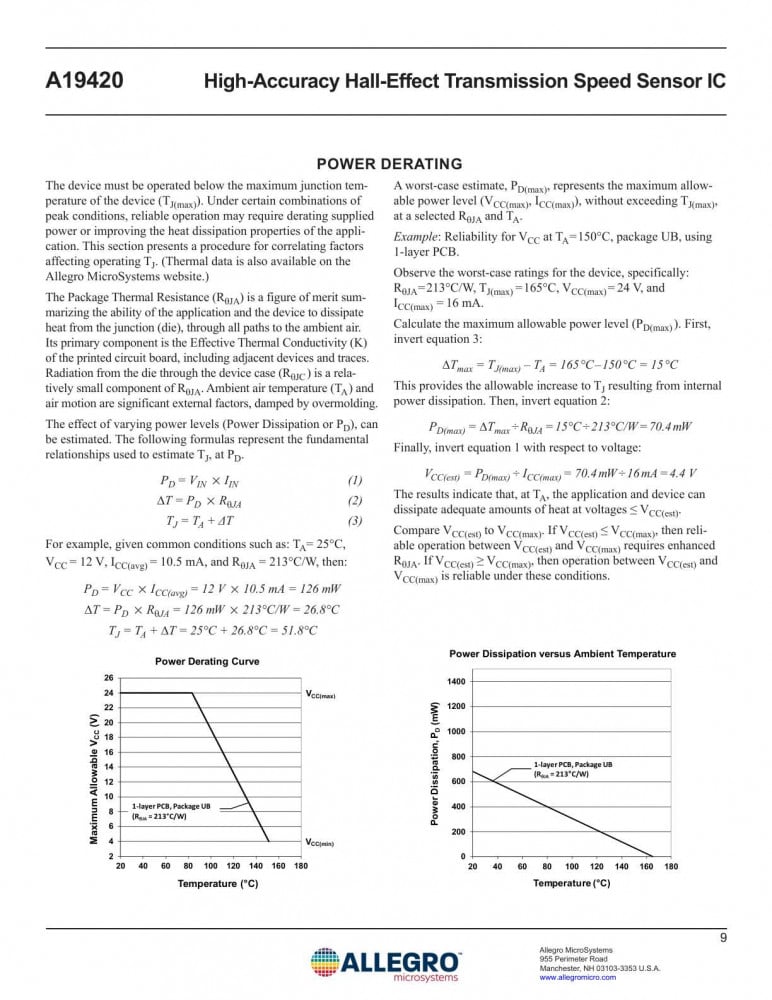 A19420 datasheet page 9