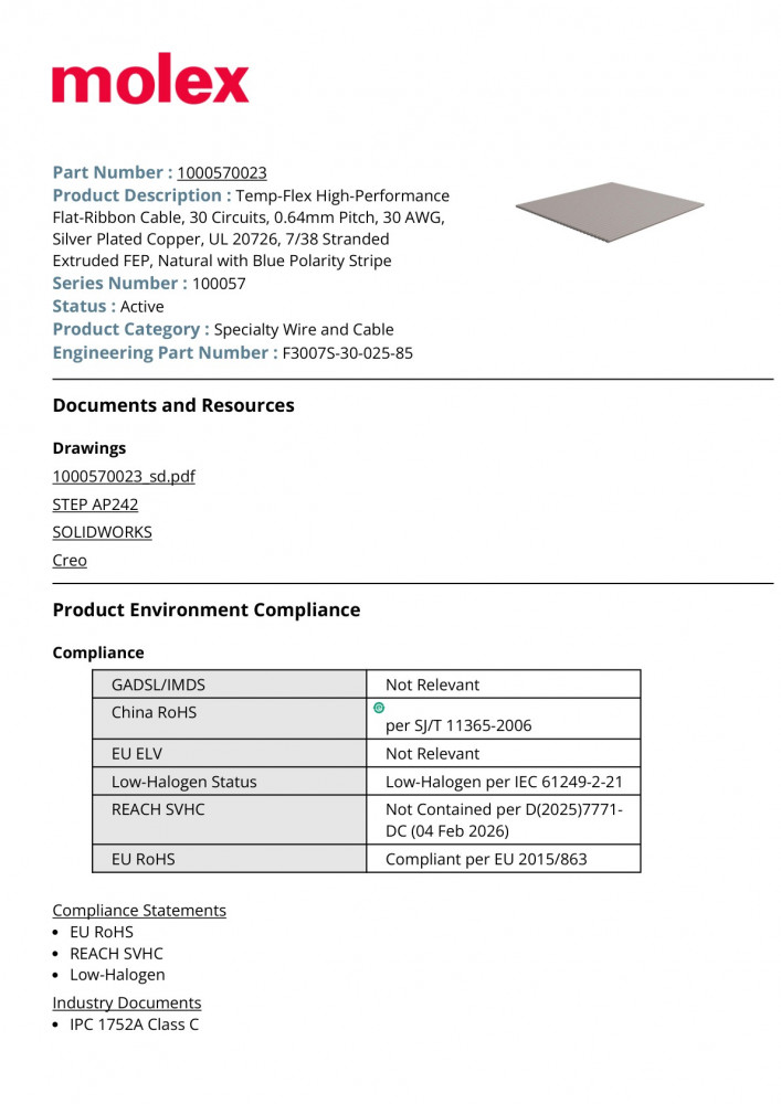 Technical document page 1