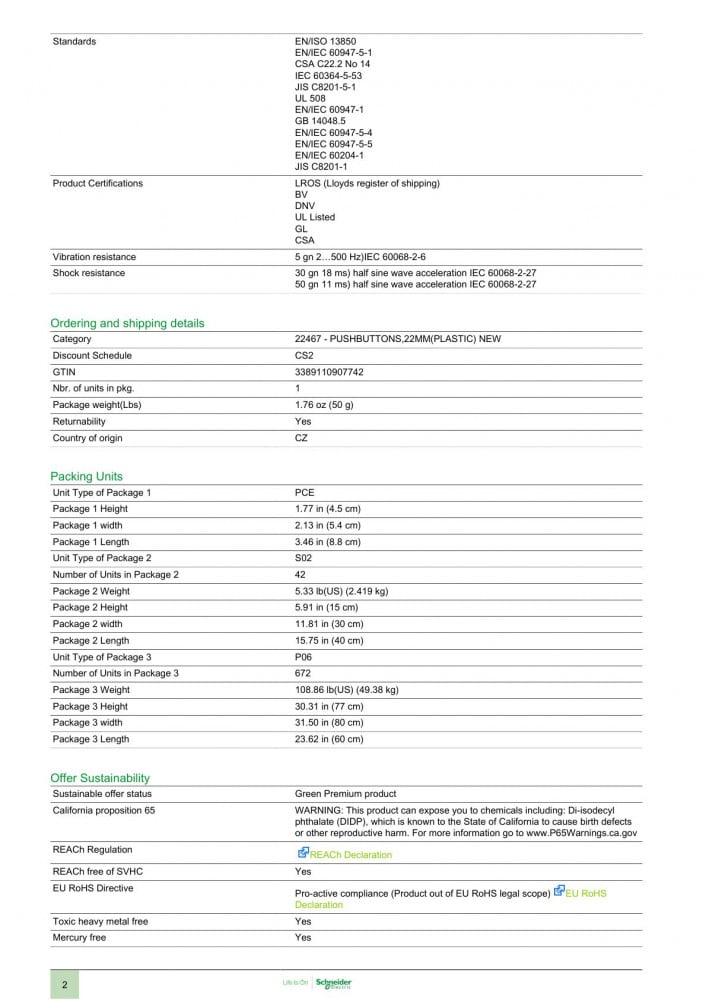 ZB5AT84 technical document page 2