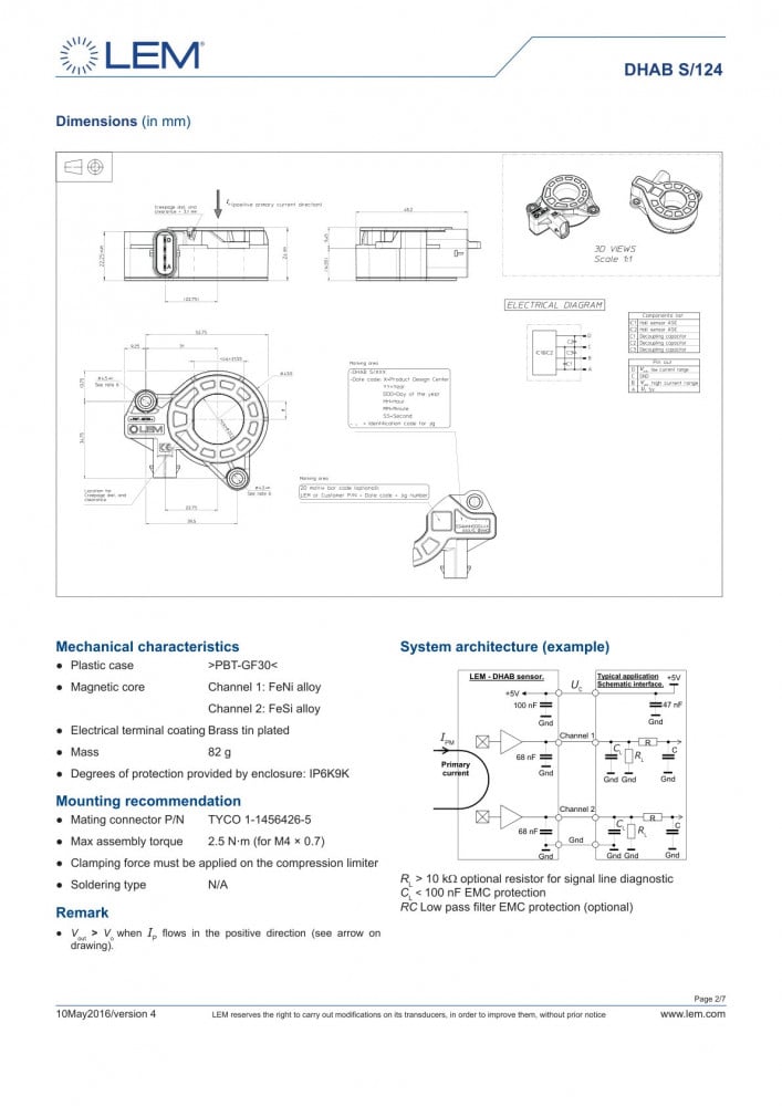 DHAB S/124 datasheet page 2