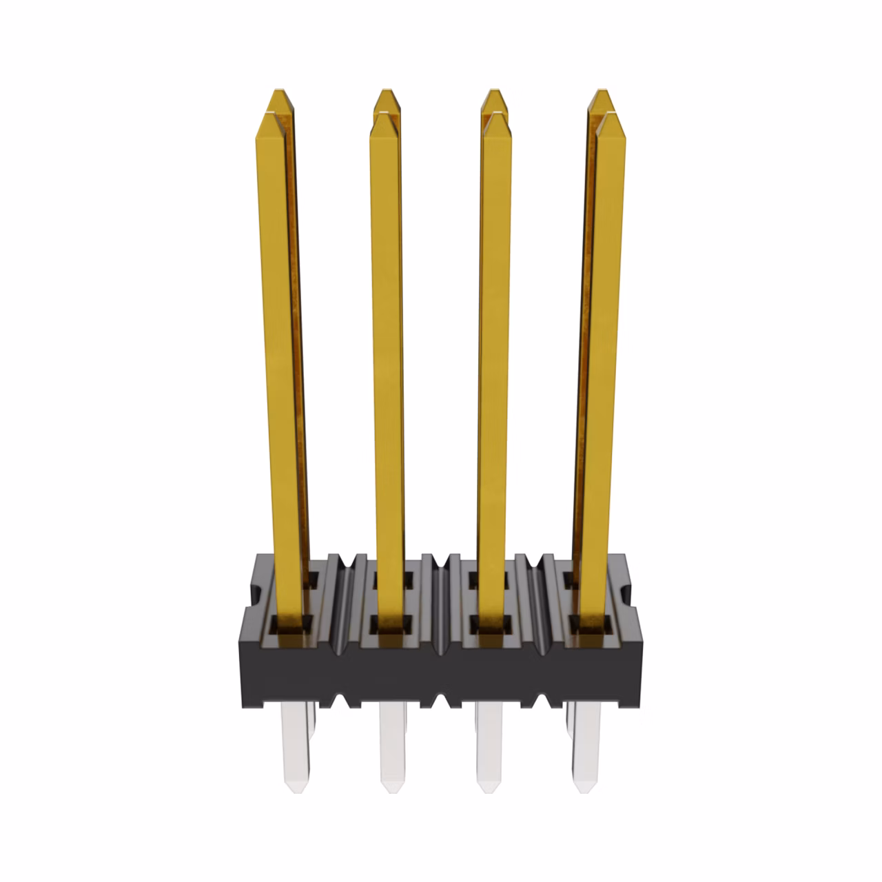 2.00mm Pitch Milli-Grid Header, Vertical, Through Hole, 8 Circuits, 0.38µm Gold (Au) Plating, Mating Pin Length 10.00mm, Tail Length 2.60mm, Tray, Lead-Free for sale