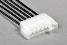 3.96mm Pitch EdgeMate Wire-to-Board Edge Card Connector, Female, Nylon 6/6, White, UL94-V2, with Positive Lock, 10 Circuits for sale