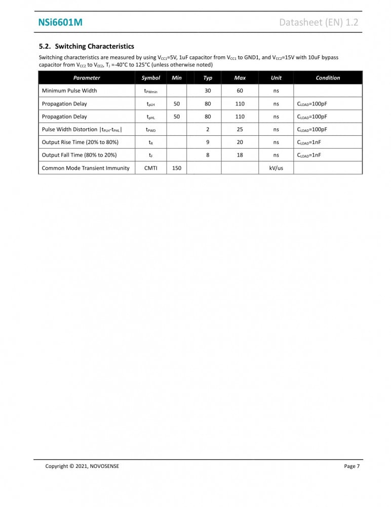 NSI6601MC-DSPR datasheet page 7