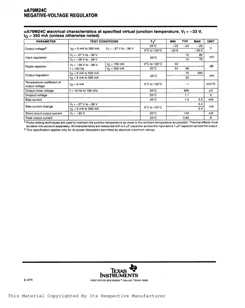 UA79M00 series datasheet page 10
