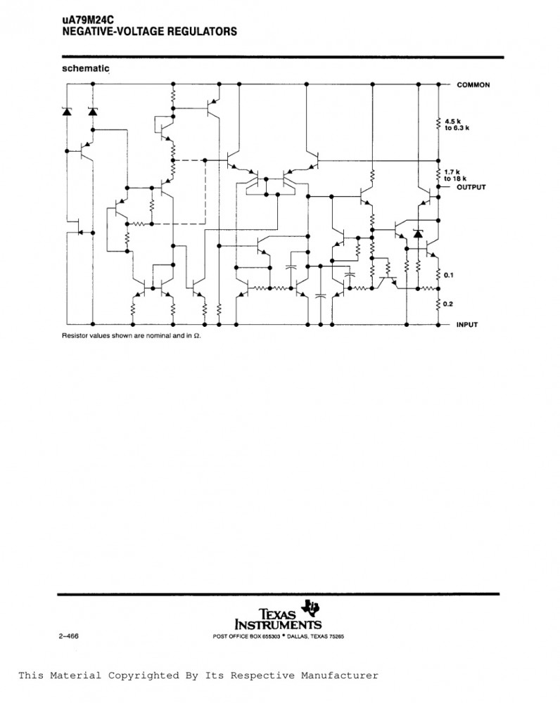UA79M00 series datasheet page 2