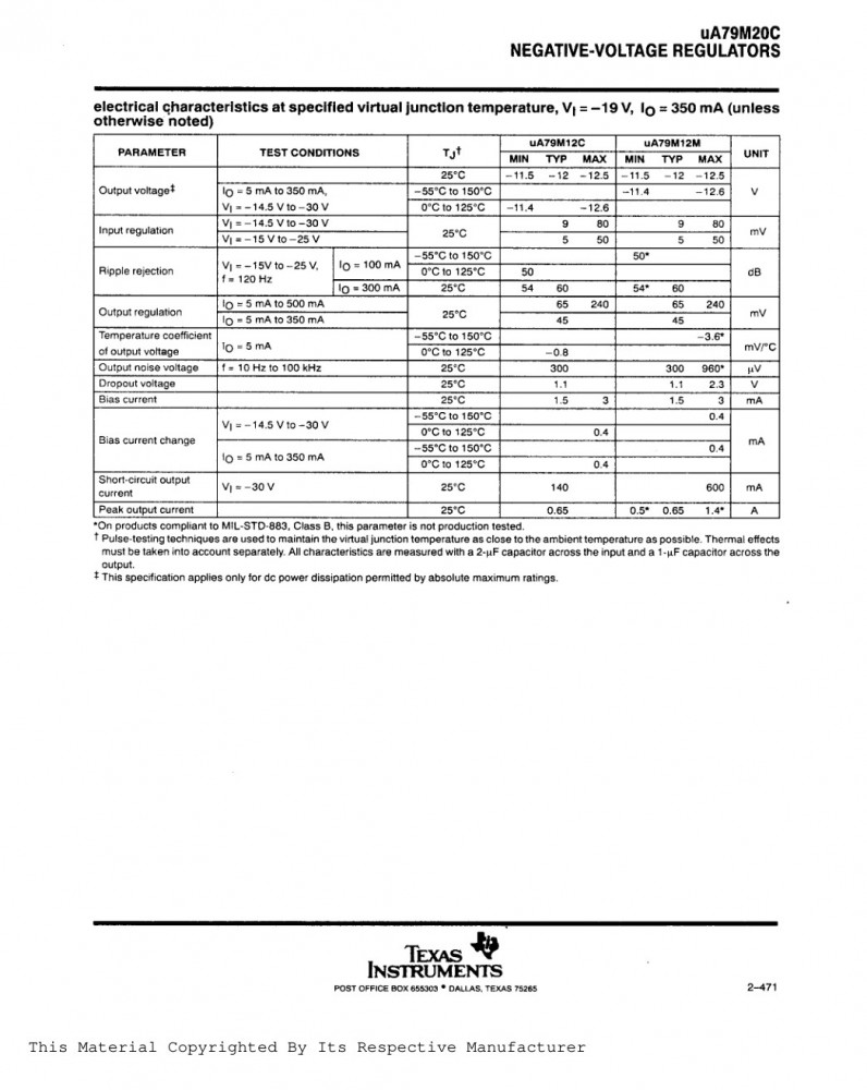 UA79M00 series datasheet page 7
