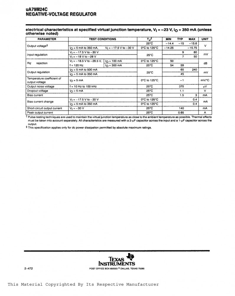 UA79M00 series datasheet page 8