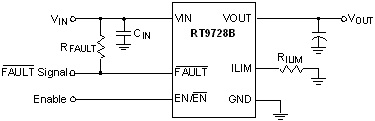 RT9728C - 120mΩ, 1.3A Power Switch with Programmable Current Limit