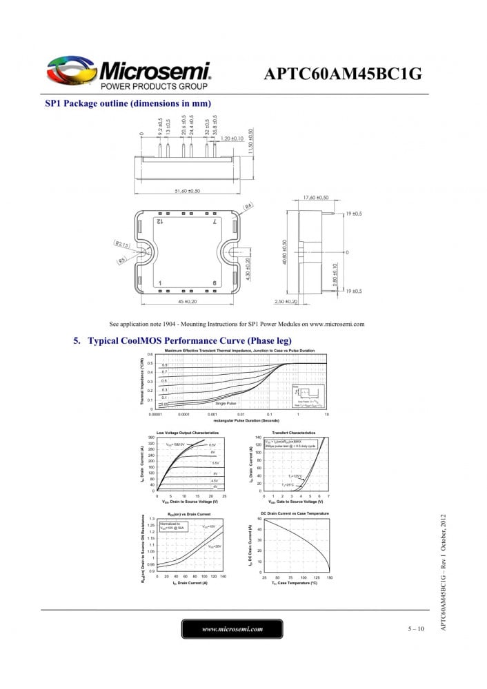 APTC60AM45BC1G document page 5