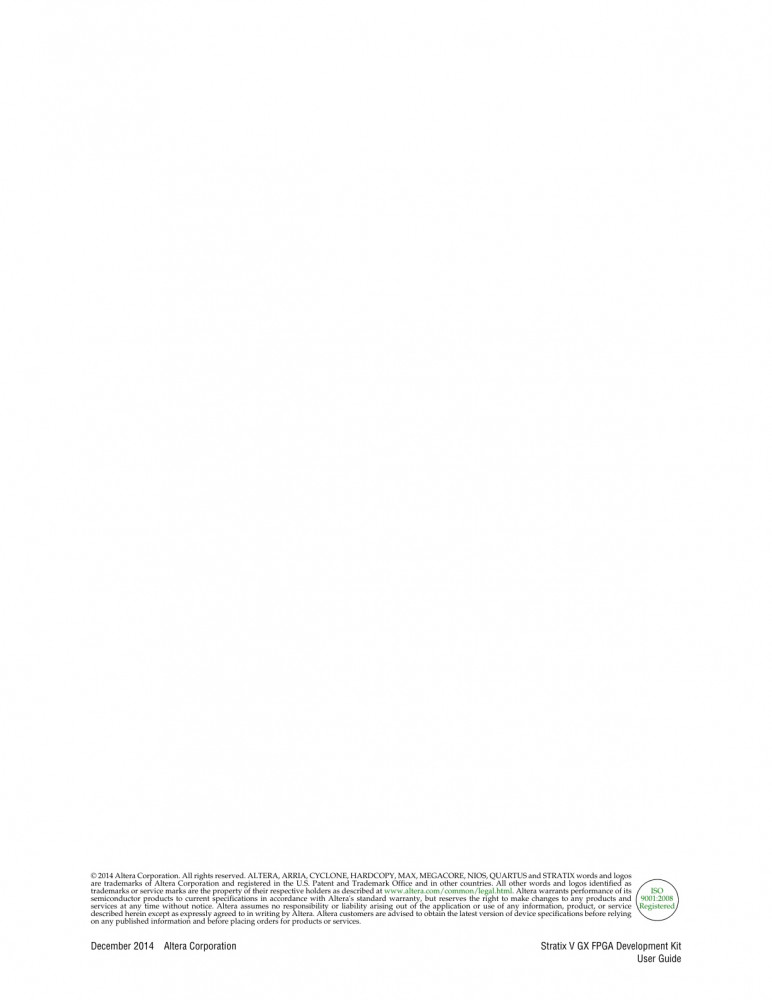 DK-DEV-5SGXEA7N user guide page 2