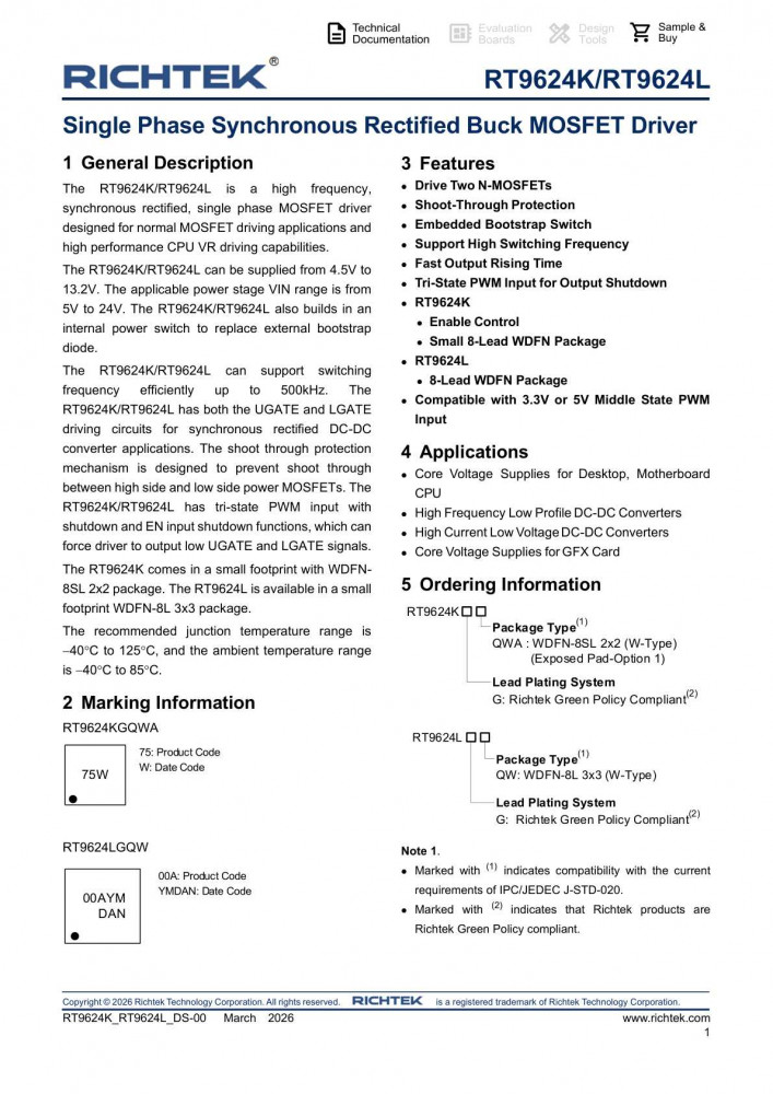 Technical document page 1