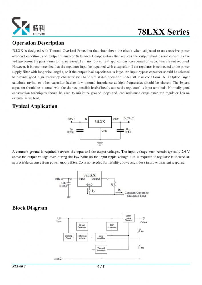 78L33 datasheet page 4