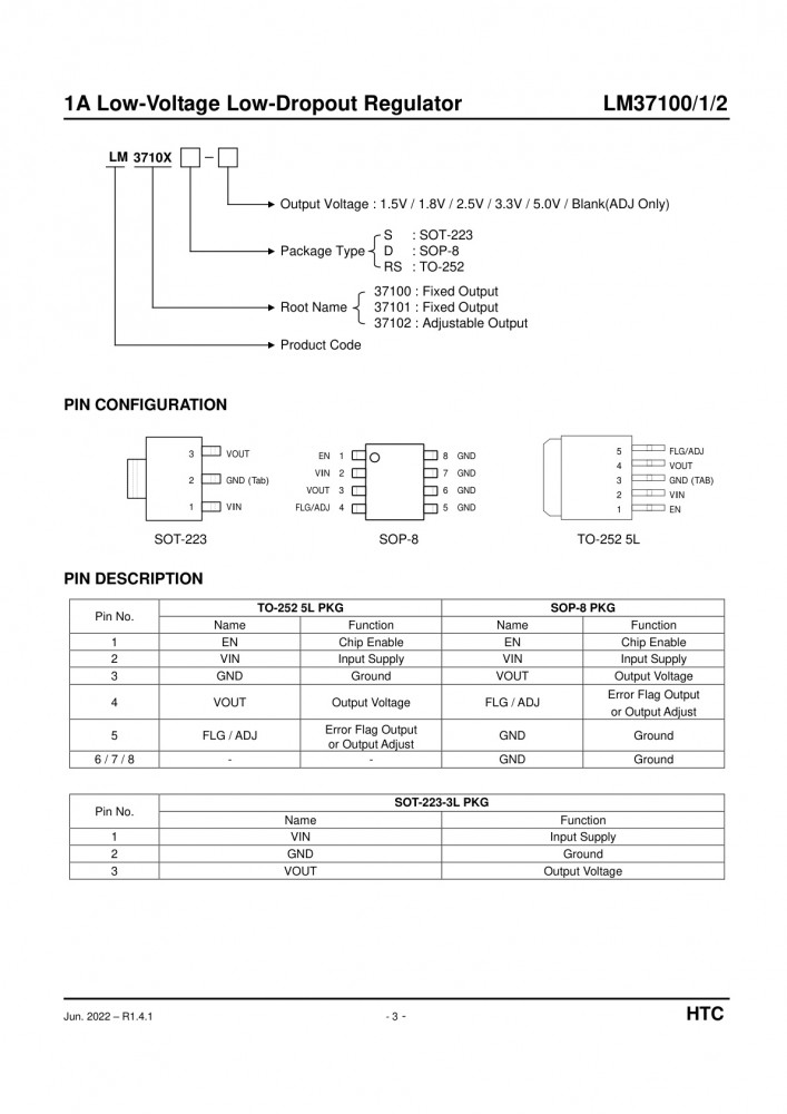 LM37102D datasheet page 3