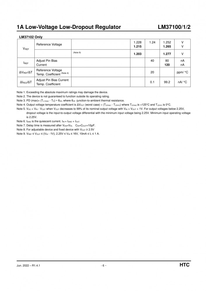 LM37102D datasheet page 6