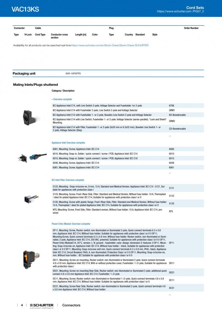 SCHURTER 6051.2001 document page 4