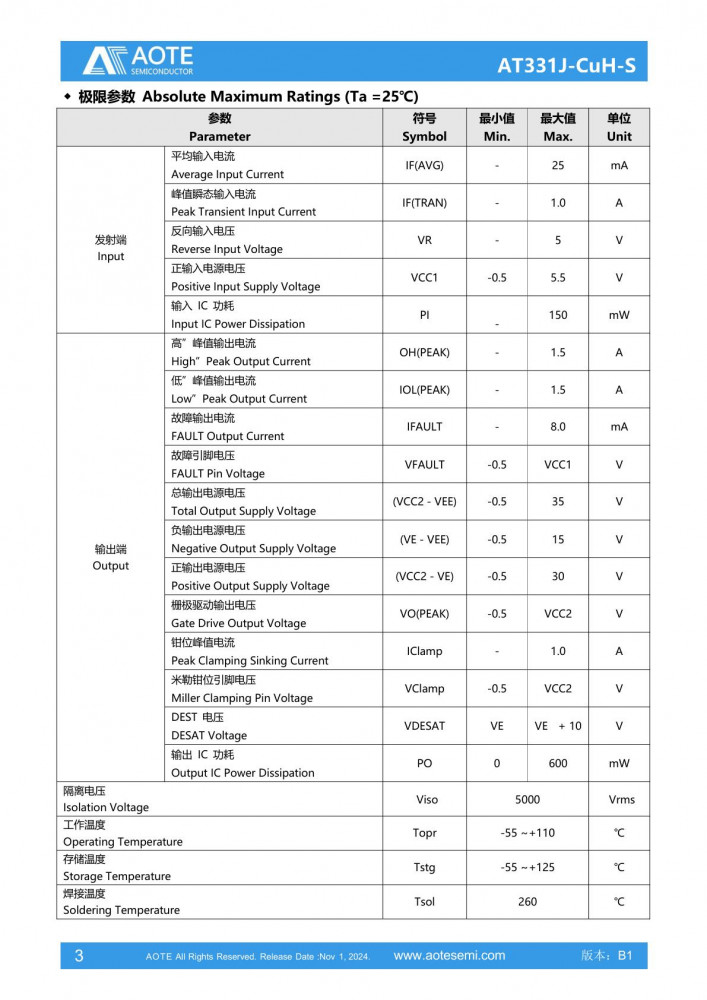 AT331J-CuH-S datasheet page 4