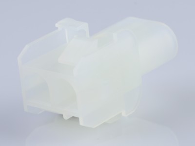 2.13mm Diameter MLX Pin and Socket Receptacle, 2 Circuits, Natural for sale