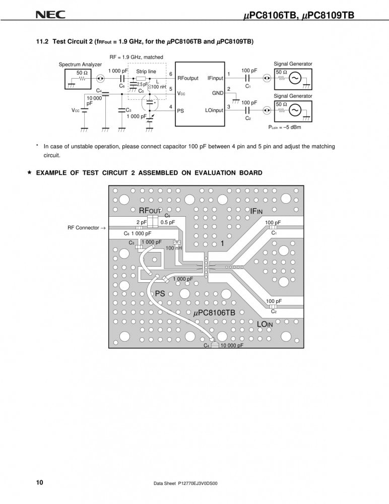 UPC8106TB datasheet page 10