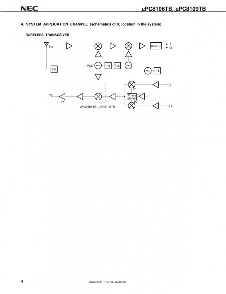 UPC8106TB datasheet page 4