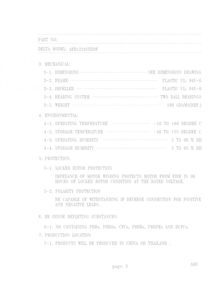 AFB1224VHZ9F specification page 5