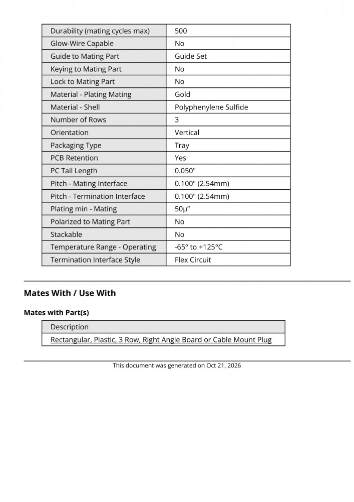 WG160SAF3SY technical document image 2