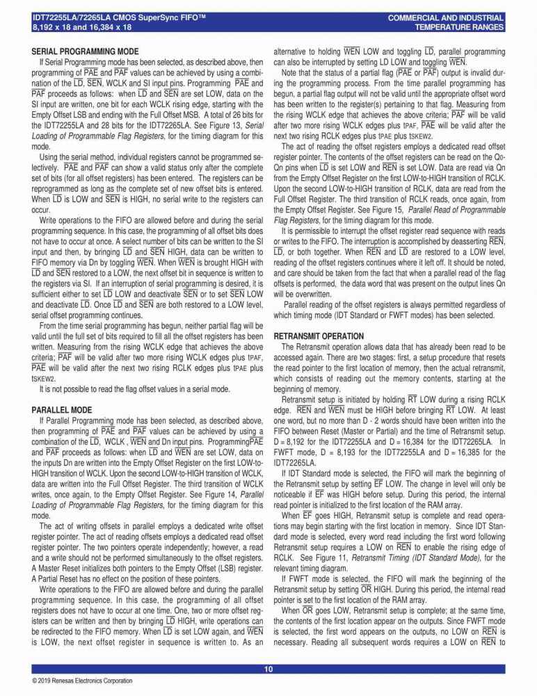 72255LA15PFGI datasheet page 10