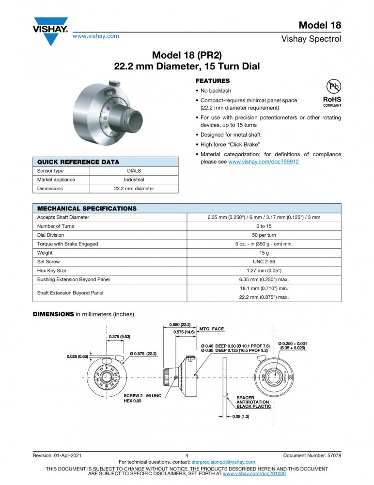18A11B10 technical document page 1