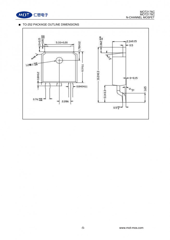 MOT2176D datasheet page 5