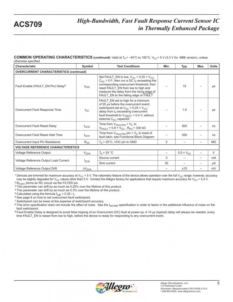 ACS709 datasheet page 6