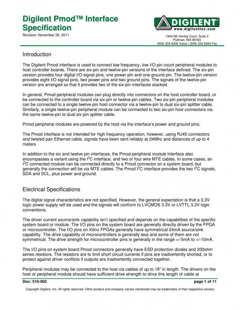 Technical document page 1