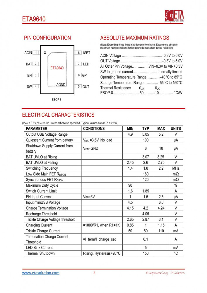 ETA9640E8A document page 2