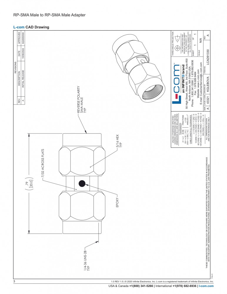 LCAD91330 technical document page 3