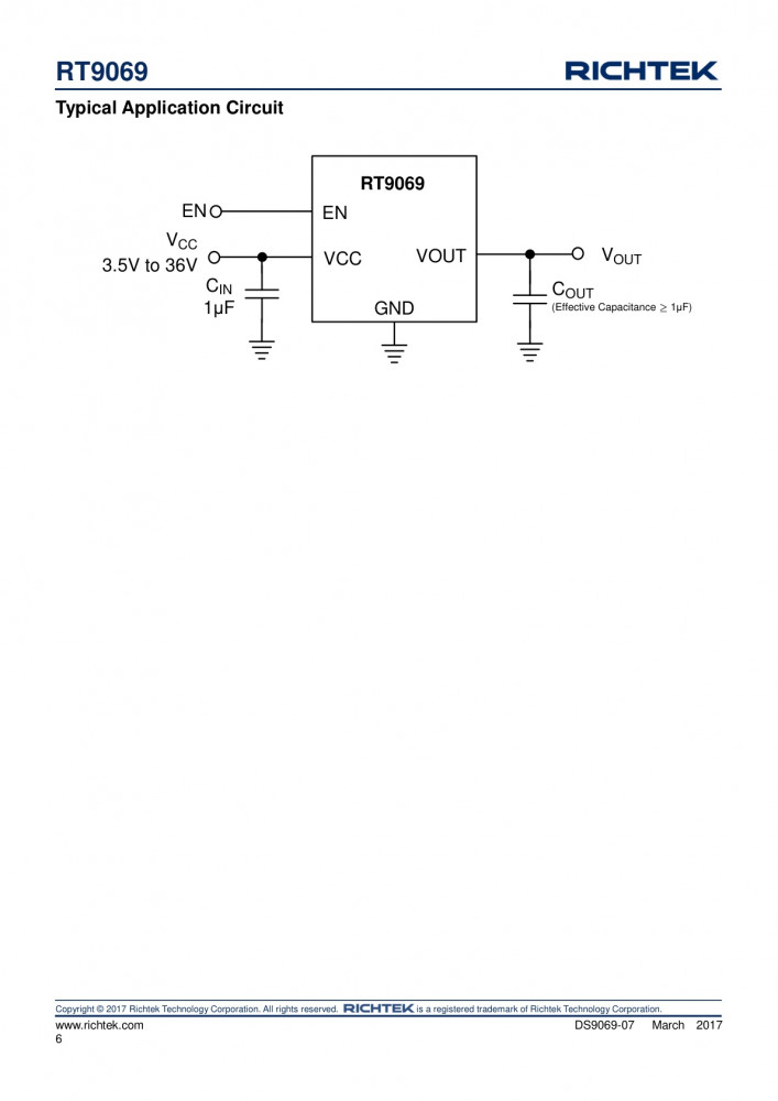 RT9069 datasheet page 6