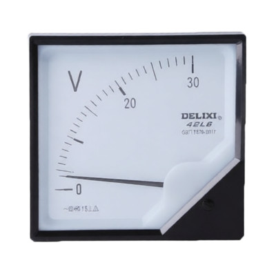 Delixi Electric 42L6V50V Analog Voltmeter Chip for Precision Voltage Measurement