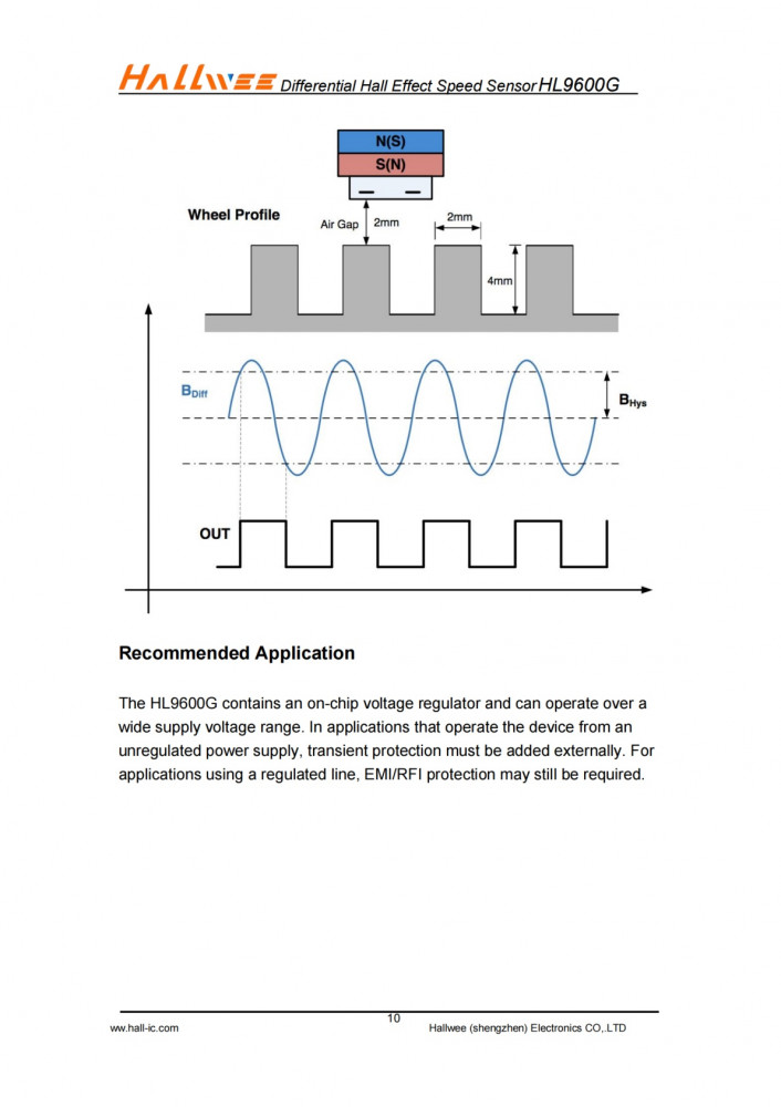 HL9600G technical document page 10